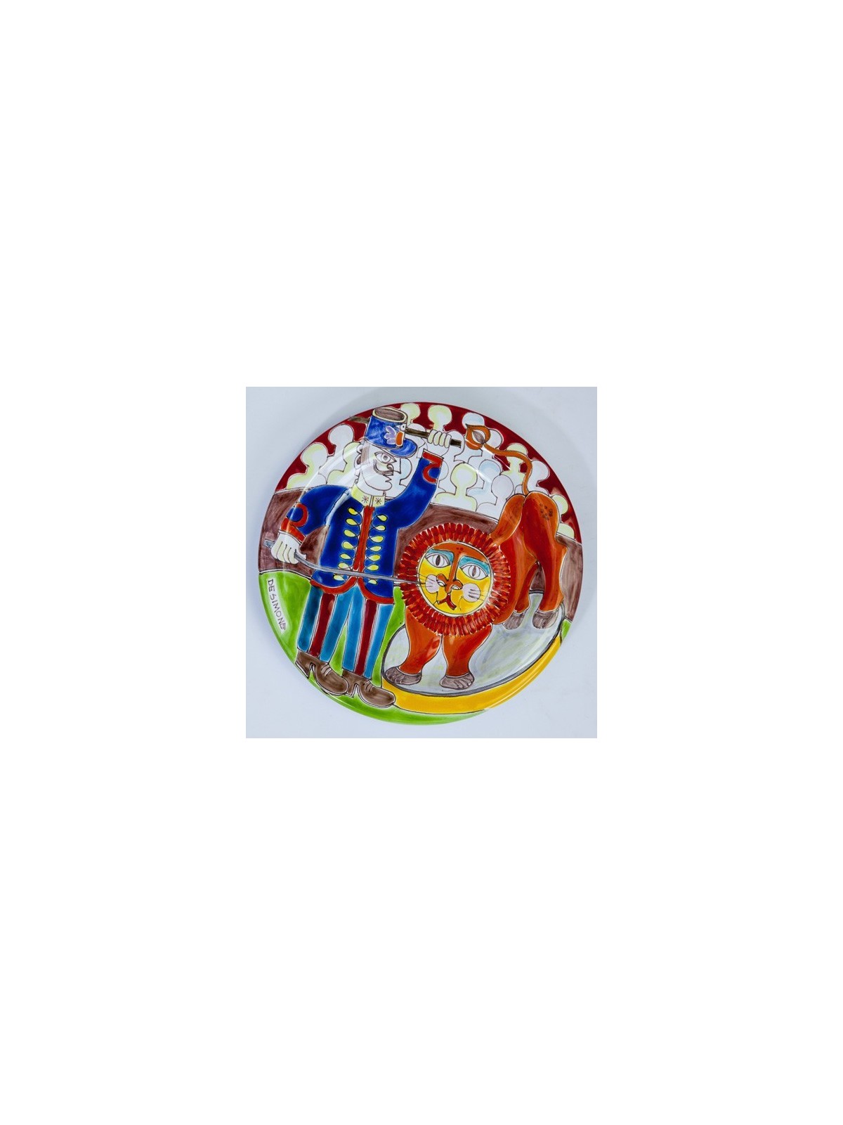 Circular Plate DS 25 cm Lion Tamer PT25DS-11