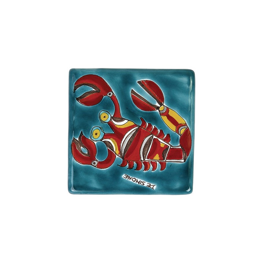 Ceramic Wall Tile Zodiac Sign Scorpio