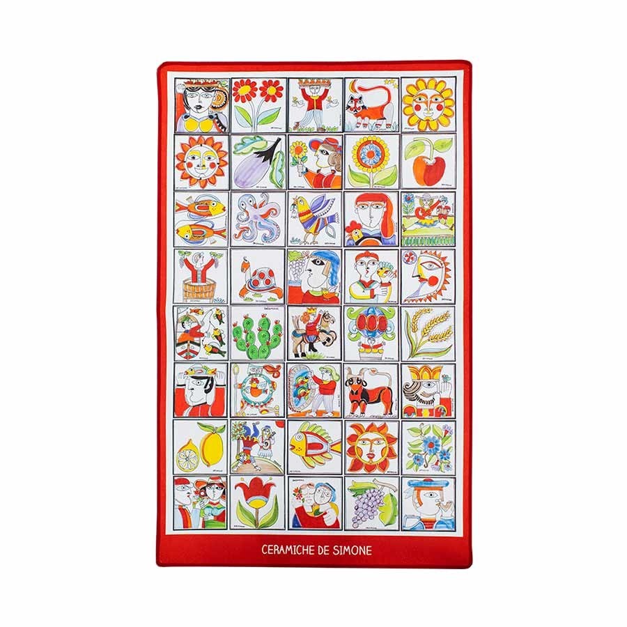 Telo Mare Patchwork TM150PI | Acquista Online | Ceramiche De Simone