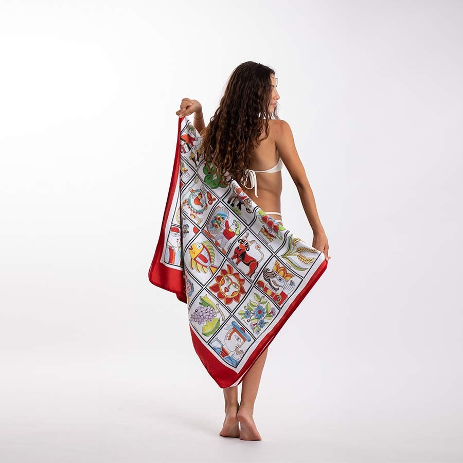 Telo Mare Patchwork TM150PI | Acquista Online | Ceramiche De Simone