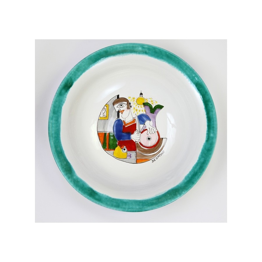 Hand-Decorated Dinnerware Sets De Simone Pottery | Shop Online